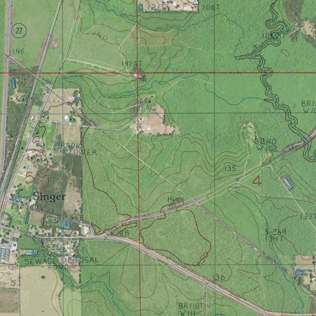 LA-Singer: GeoChange 1982-2010 Map by Western Michigan University ...