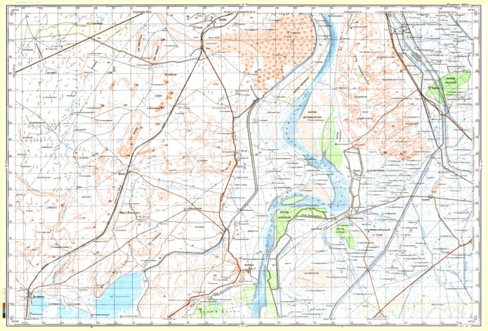 Soviet Genshtab - g42-101 - Pakistan Map by Avenza Systems Inc ...