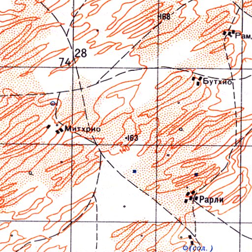 Soviet Genshtab - g42-105 - Pakistan Map by Avenza Systems Inc ...