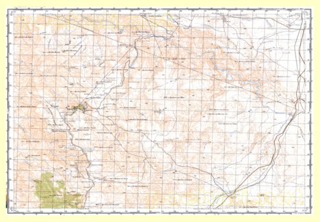 Soviet Genshtab - h36-048 - Jordan Map by Avenza Systems Inc. | Avenza Maps