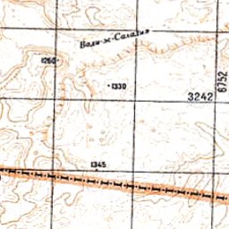 Soviet Genshtab - h36-108 - Saudi Arabia Map by Avenza Systems Inc ...
