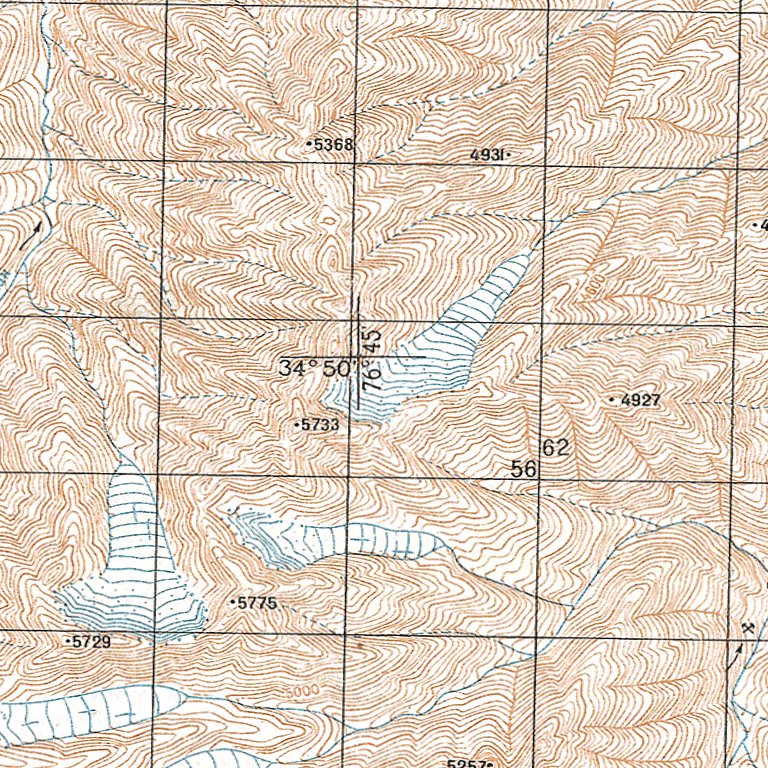 Soviet Genshtab - i43-046 - Pakistan Map by Avenza Systems Inc ...