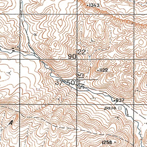 Soviet Genshtab - j40-079 - Turkmenistan Map by Avenza Systems Inc ...
