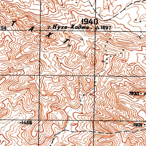Soviet Genshtab - j40-141--(1975) - Iran (Islamic Republic of) Map by ...