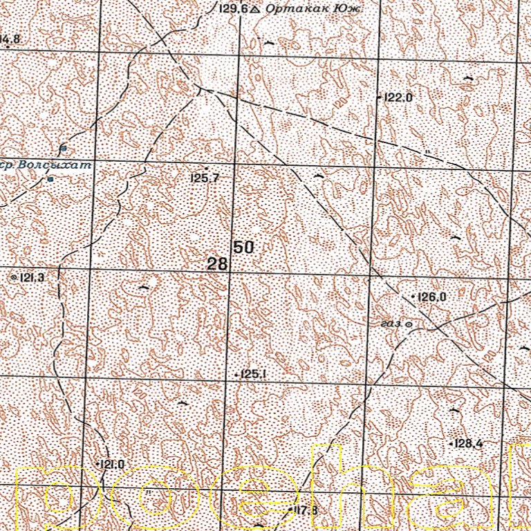 Soviet Genshtab - j40-036 - Turkmenistan Map by Avenza Systems Inc ...