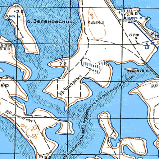 Soviet Genshtab - l36-069--(1987) - Ukraine Map by Avenza Systems Inc ...