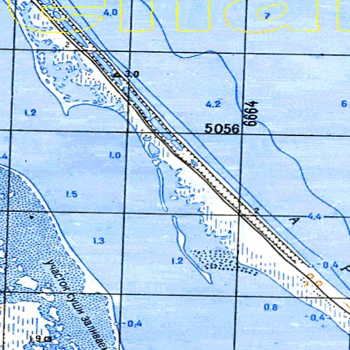 Soviet Genshtab - l36-095--(1982) - Ukraine Map by Avenza Systems Inc ...