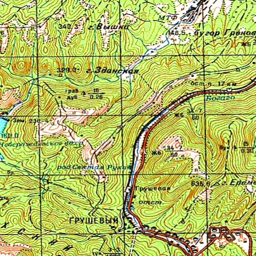Soviet Genshtab - l37-112 - Russia Map by Avenza Systems Inc. | Avenza Maps