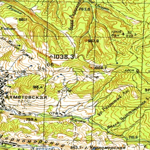 Soviet Genshtab - l37-143 - Russia Map by Avenza Systems Inc. | Avenza Maps