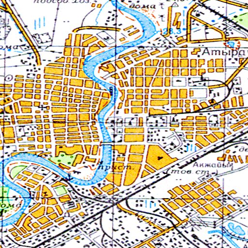 Soviet Genshtab - l39-032 - Kazakhstan Map by Avenza Systems Inc ...
