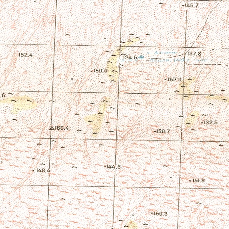 Soviet Genshtab - l41-143 - Kazakhstan Map by Avenza Systems Inc ...