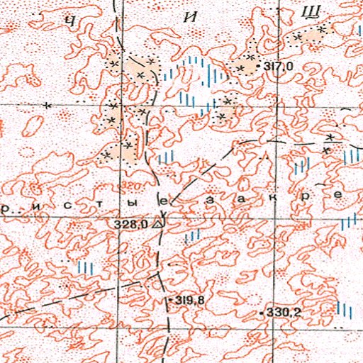 Soviet Genshtab - l42-141 - Kazakhstan Map by Avenza Systems Inc ...