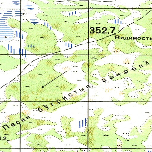 Soviet Genshtab - l43-055 - Kazakhstan Map by Avenza Systems Inc ...