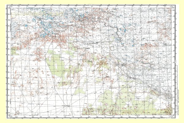 Soviet Genshtab - l43-121--(1958) - Kazakhstan Map by Avenza Systems ...