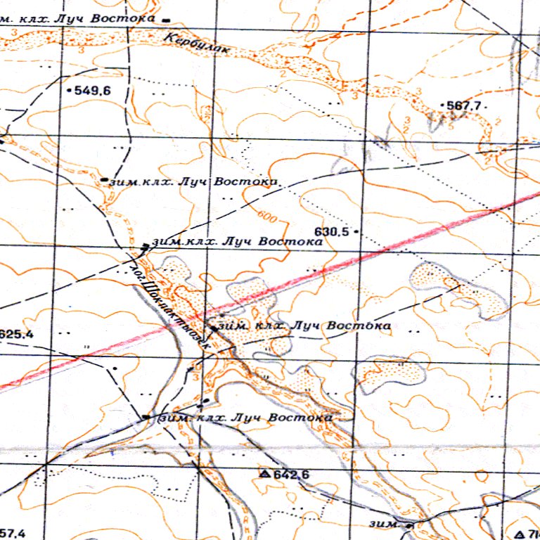 Soviet Genshtab - l43-143 - Kazakhstan Map by Avenza Systems Inc ...