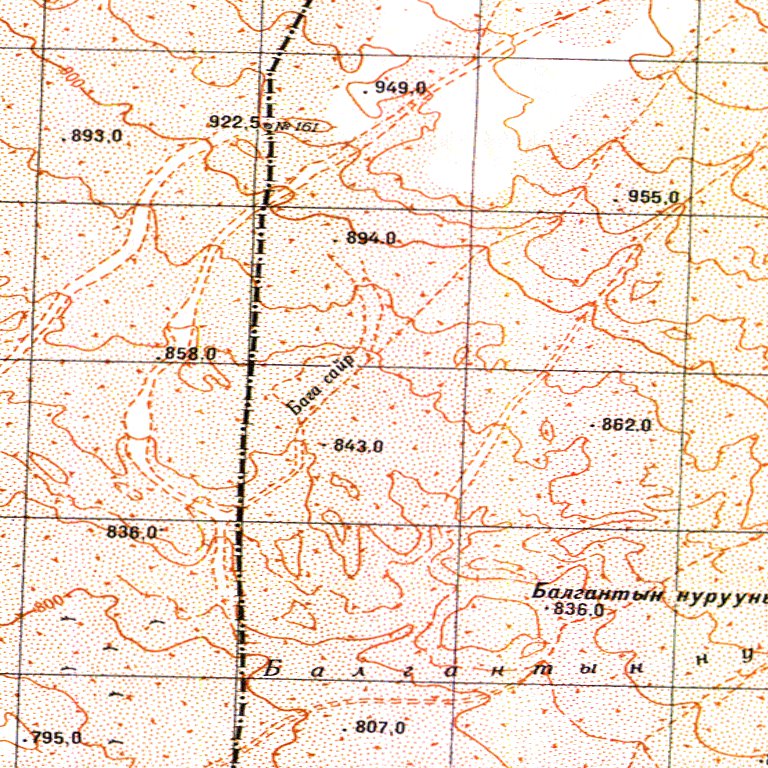 Soviet Genshtab - l46-143 - Mongolia Map by Avenza Systems Inc ...