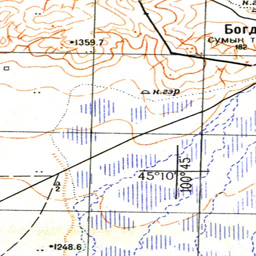 Soviet Genshtab - l47-106 - Mongolia Map by Avenza Systems Inc ...