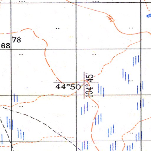 Soviet Genshtab - l48-114 - Mongolia Map by Avenza Systems Inc ...
