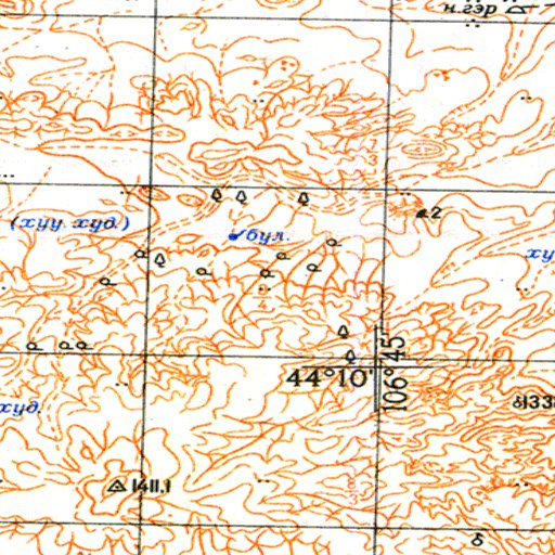 Soviet Genshtab - l48-142 - Mongolia Map by Avenza Systems Inc ...
