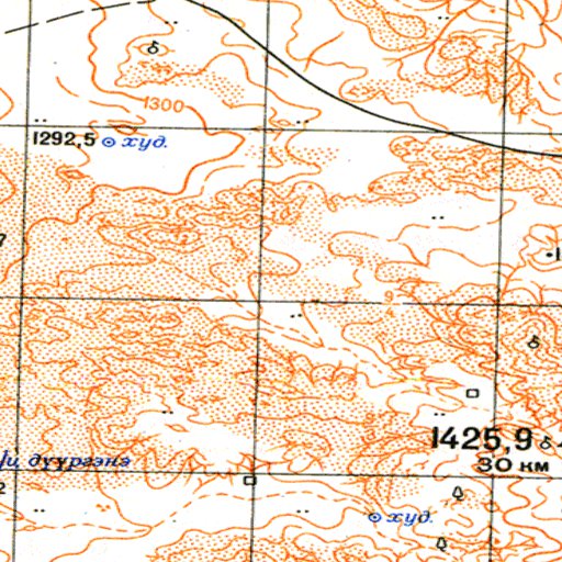 Soviet Genshtab - l48-142 - Mongolia Map by Avenza Systems Inc ...