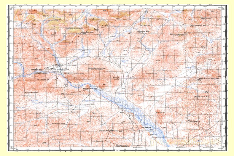 Soviet Genshtab - l48-050 - Mongolia Map by Avenza Systems Inc ...