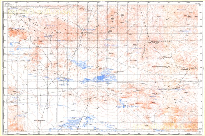 Soviet Genshtab - l48-030 - Mongolia Map by Avenza Systems Inc ...