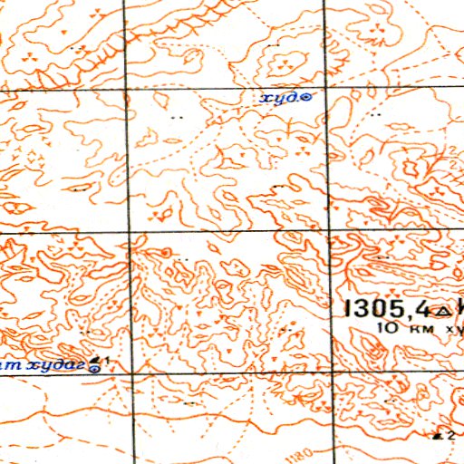Soviet Genshtab - l48-112 - Mongolia Map by Avenza Systems Inc ...