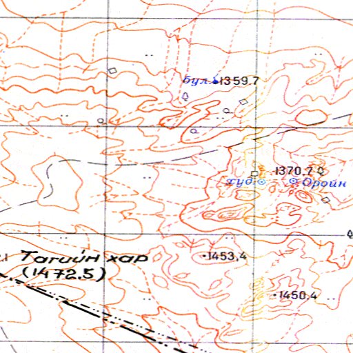 Soviet Genshtab - l48-140 - Mongolia Map by Avenza Systems Inc ...