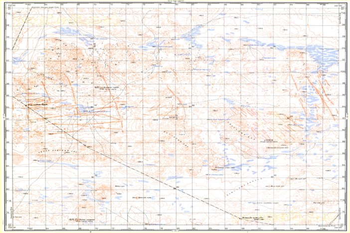 Soviet Genshtab - l48-138 - Mongolia Map by Avenza Systems Inc ...