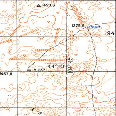 Soviet Genshtab - l48-138 - Mongolia Map by Avenza Systems Inc ...