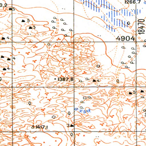 Soviet Genshtab - l48-138 - Mongolia Map by Avenza Systems Inc ...