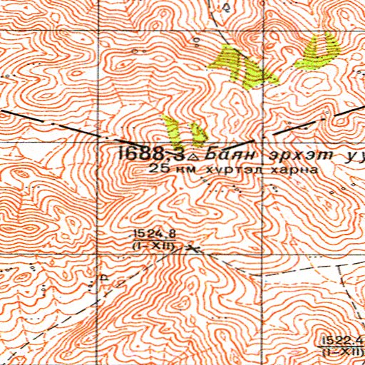 Soviet Genshtab - l48-019 - Mongolia Map by Avenza Systems Inc ...