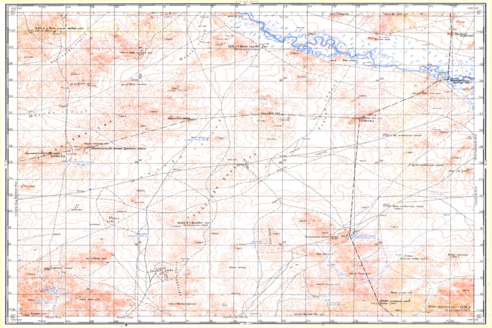 Soviet Genshtab - l48-031 - Mongolia Map by Avenza Systems Inc ...