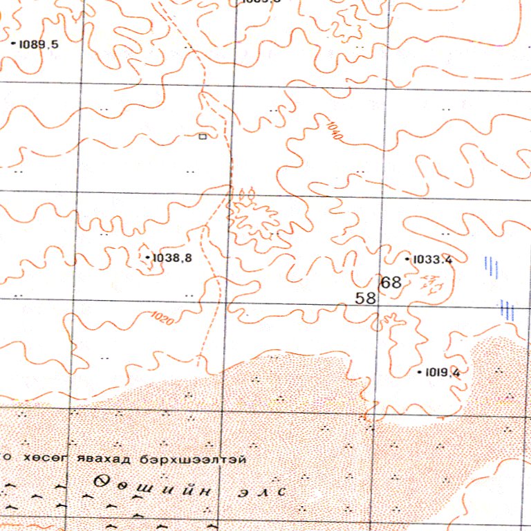 Soviet Genshtab - l48-119 - Mongolia Map by Avenza Systems Inc ...