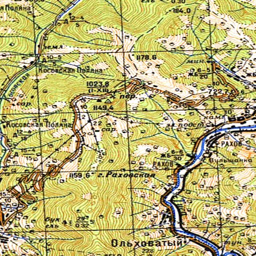 Soviet Genshtab - m35-133--(1978) - Ukraine Map by Avenza Systems Inc ...