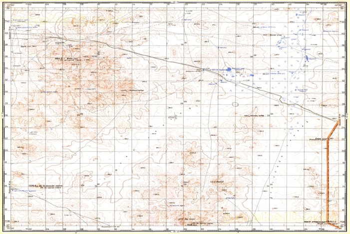 Soviet Genshtab - l49-031 - Mongolia Map by Avenza Systems Inc ...