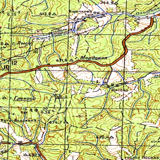 Soviet Genshtab - m34-082--(1981) - Ukraine Map by Avenza Systems Inc ...