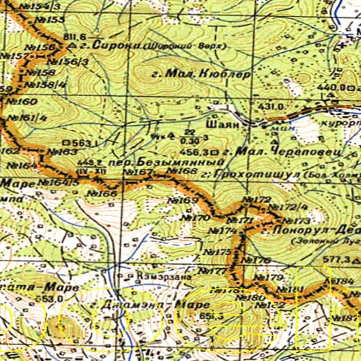 Soviet Genshtab - m34-143--(1990) - Ukraine Map by Avenza Systems Inc ...