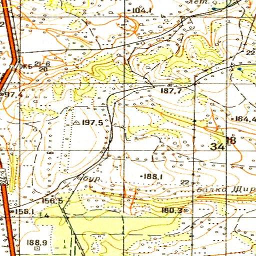 Soviet Genshtab - m38-079 - Russia Map by Avenza Systems Inc. | Avenza Maps