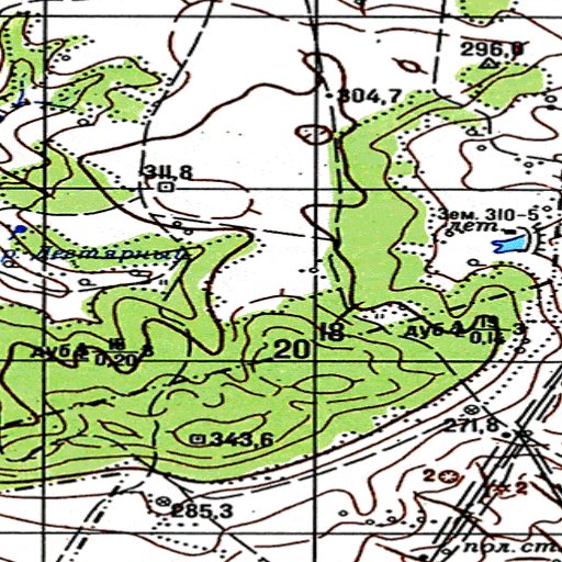 Soviet Genshtab - m38-043--(1987) - Russia Map by Avenza Systems Inc ...