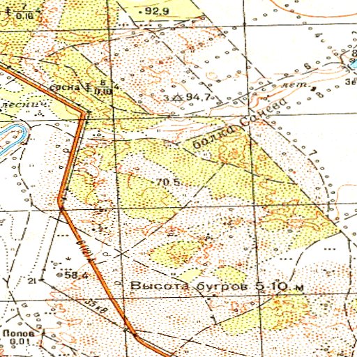 Soviet Genshtab - m38-121 - Russia Map by Avenza Systems Inc. | Avenza Maps