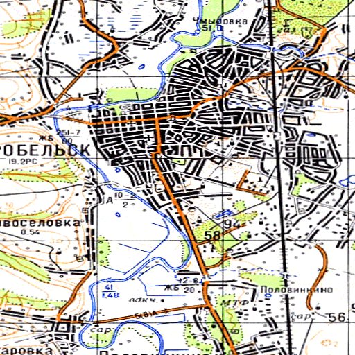 Soviet Genshtab - m37-102--(1980) - Ukraine Map by Avenza Systems Inc ...