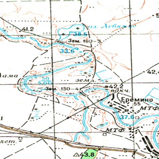 Soviet Genshtab - m39-004 - Russia Map by Avenza Systems Inc. | Avenza Maps