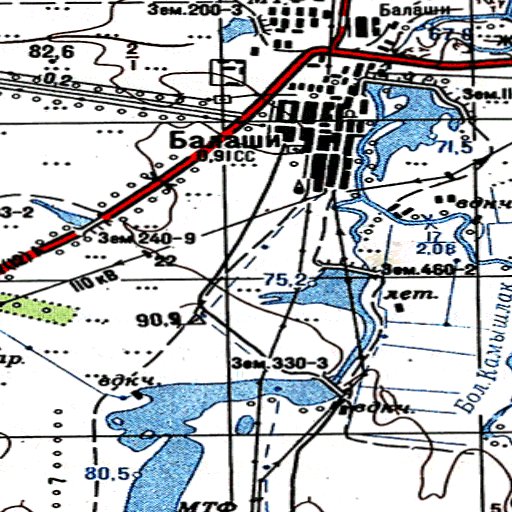 Soviet Genshtab - m39-016--(1990) - Russia Map by Avenza Systems Inc ...