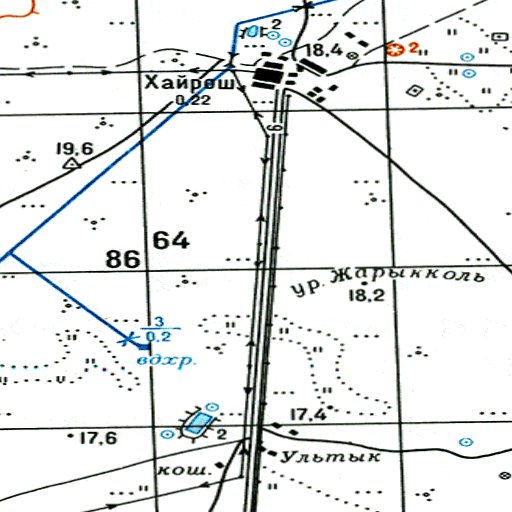 Soviet Genshtab - m39-051 - Russia Map by Avenza Systems Inc. | Avenza Maps