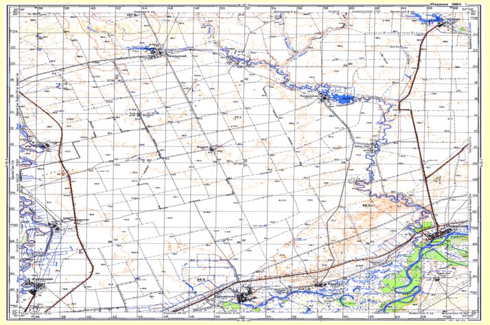 Soviet Genshtab - m39-020 - Russia Map by Avenza Systems Inc. | Avenza Maps