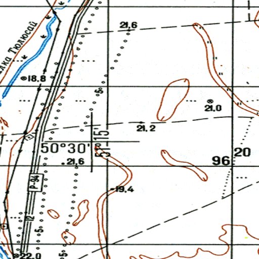 Soviet Genshtab - m39-055 - Kazakhstan Map by Avenza Systems Inc ...