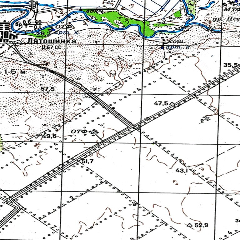 Soviet Genshtab - m38-058--(1987) - Russia Map by Avenza Systems Inc ...