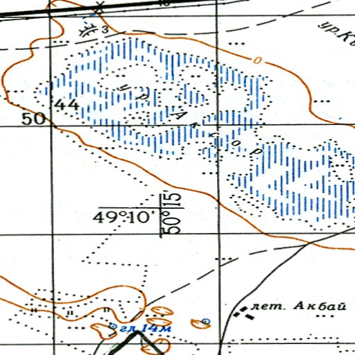 Soviet Genshtab - m39-101 - Kazakhstan Map by Avenza Systems Inc ...