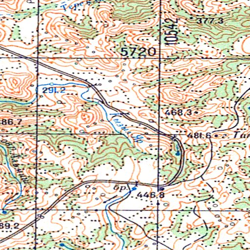 Soviet Genshtab - m40-020 - Russia Map by Avenza Systems Inc. | Avenza Maps